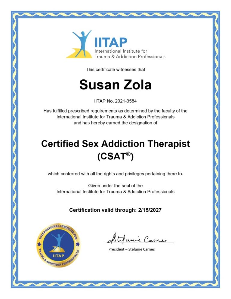 IITAP and CSATS - Susan Zola